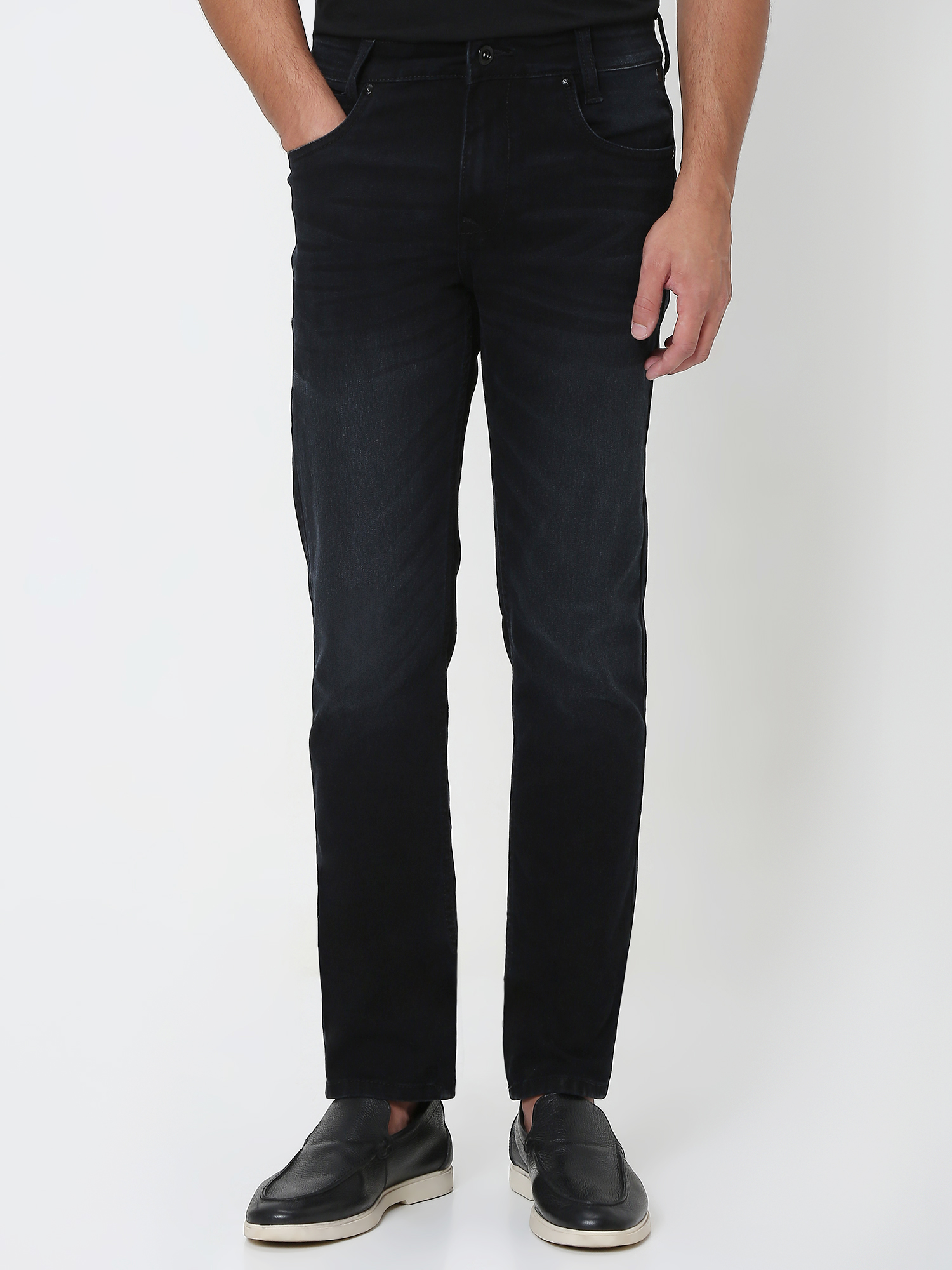 Buy Black Super Slim Fit Originals Stretch Jeans Online at Muftijeans